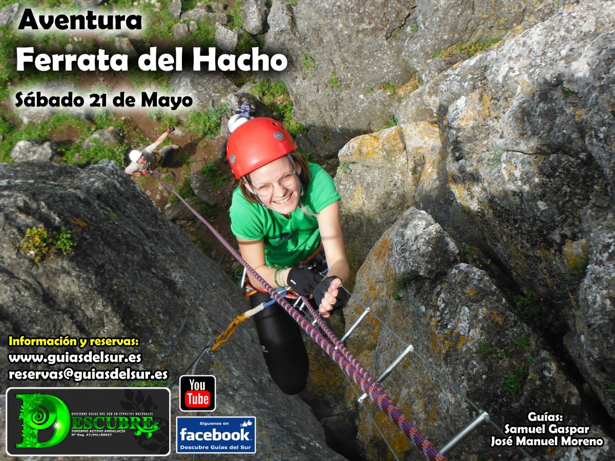 Ferrata el Hacho de Gaucín - Guías del Sur
